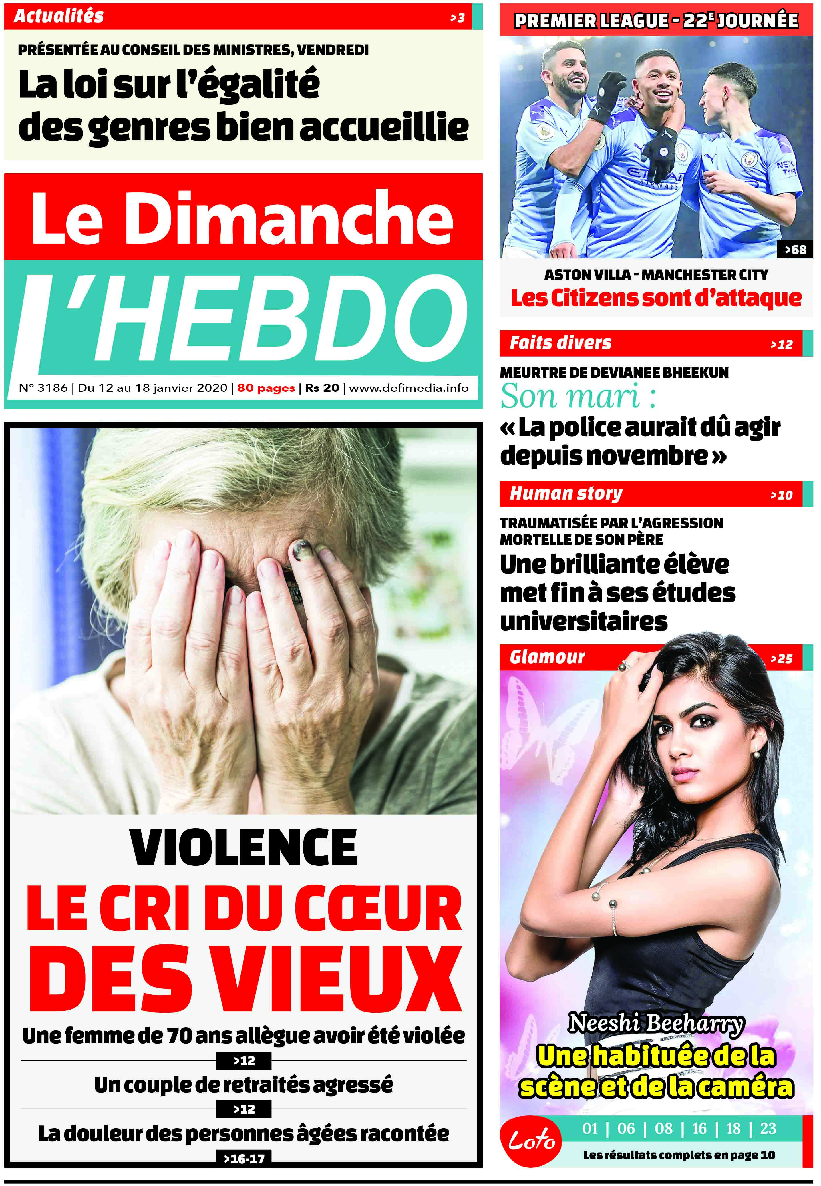 Voici la Une de Le Dimanche / L'Hebdo | Defimedia Voici la Une de Le Dimanche / L'Hebdo | Defimedia